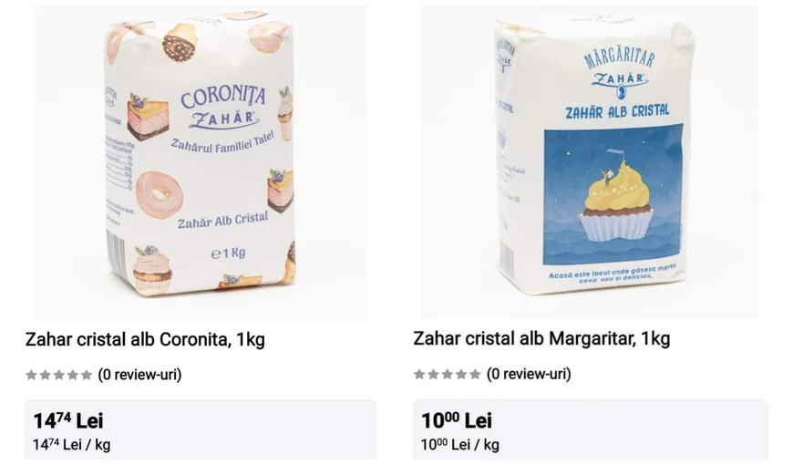 Prețuri exacerbate pentru un kilogram de zahăr . Nimeni nu se aștepta ...